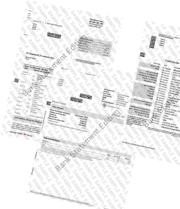 Bank Statement Edit | Bank Statements Edit | Edit Bank Statement